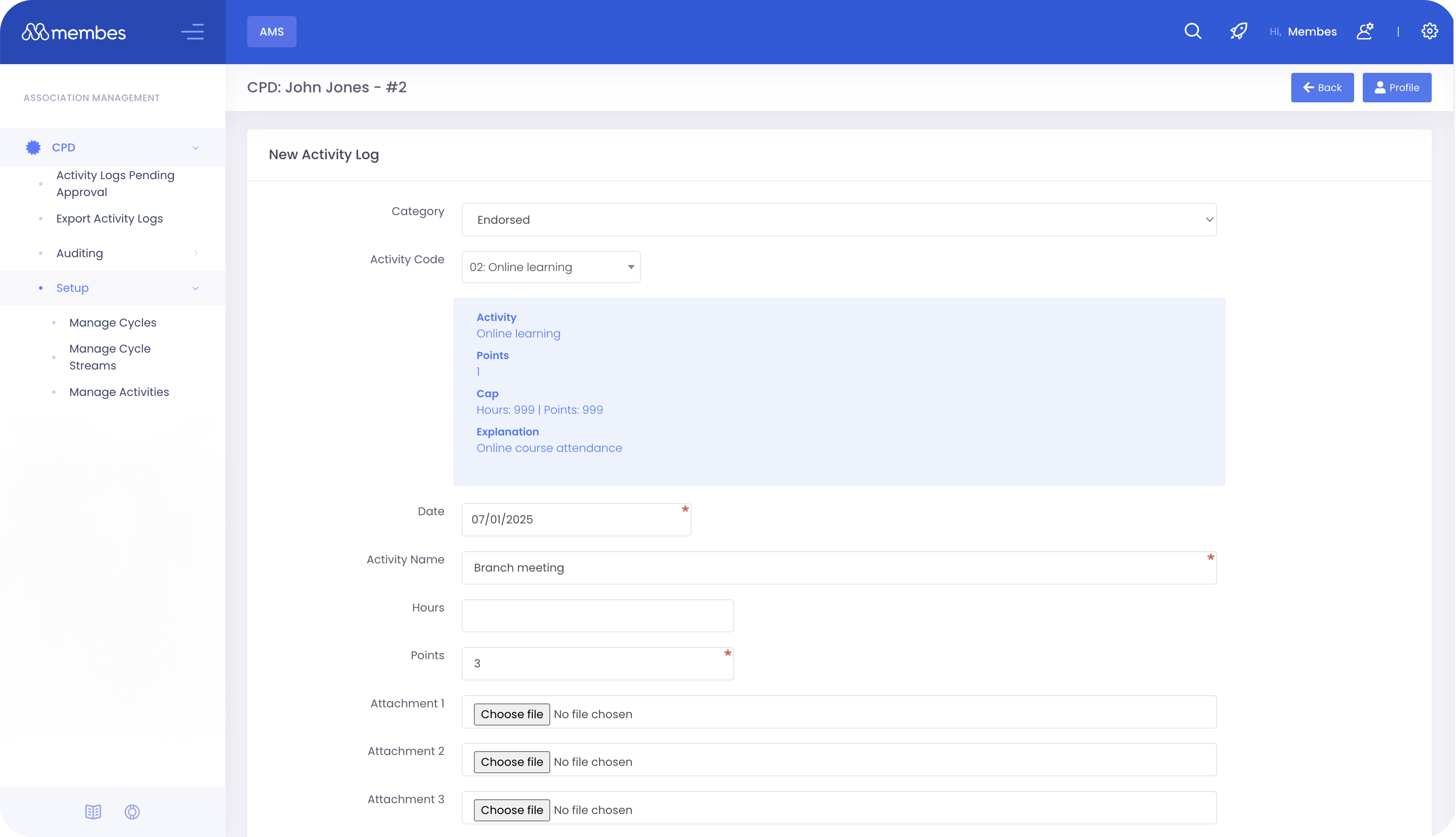 Membes | Modules. All the features you need in one system